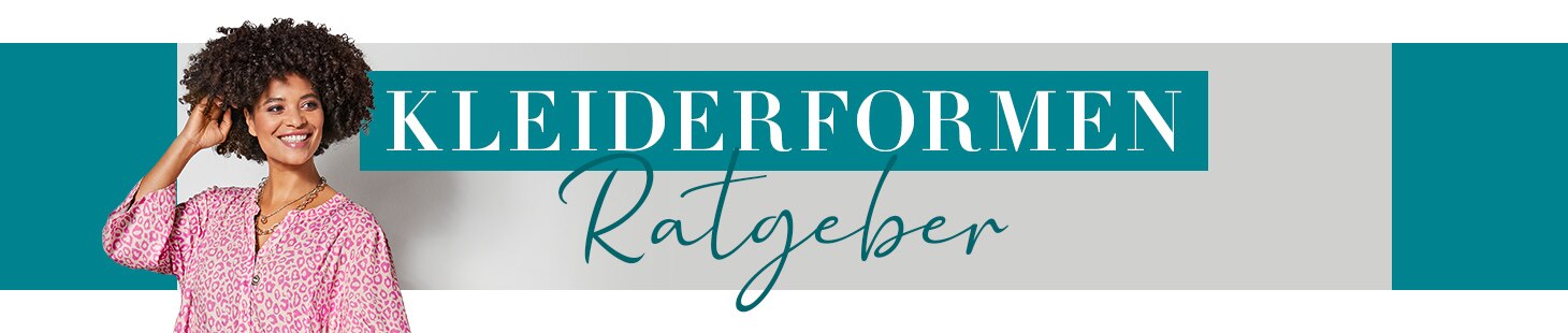 Kleiderformen & Kleiderarten mit Bild nach Figurtyp | HAPPYsize