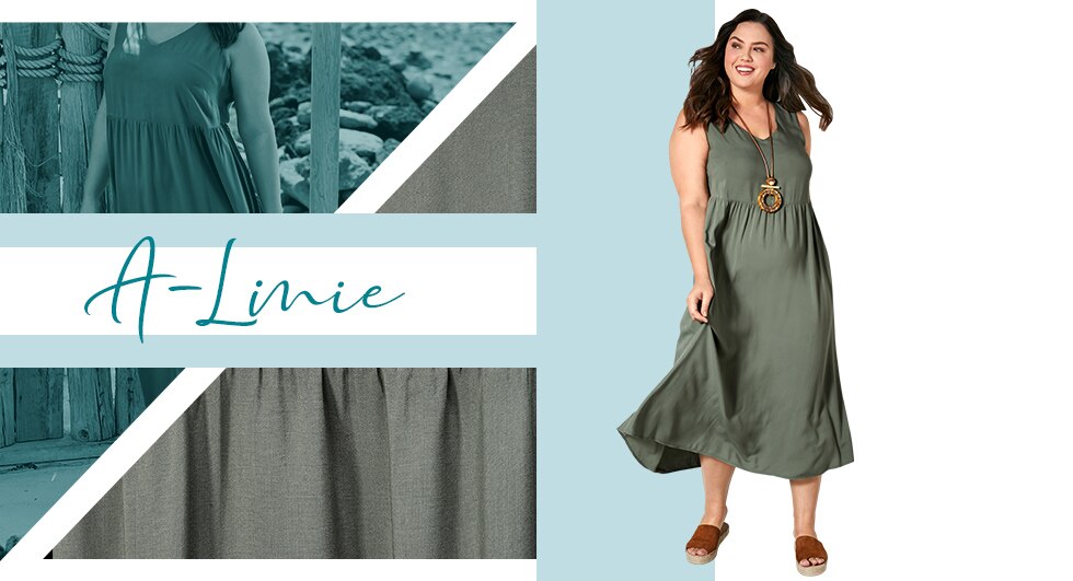 Kleiderformen & Kleiderarten mit Bild nach Figurtyp | HAPPYsize